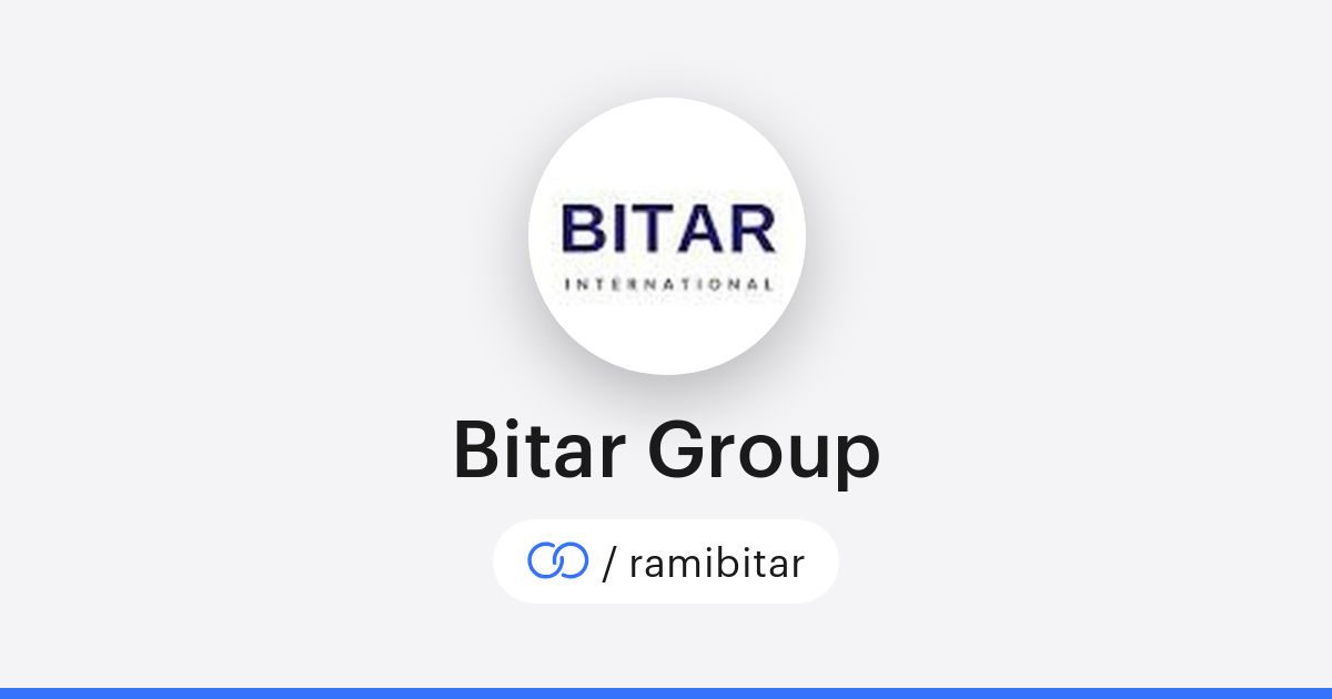 Bitar Group (/ramibitar) · solo.to