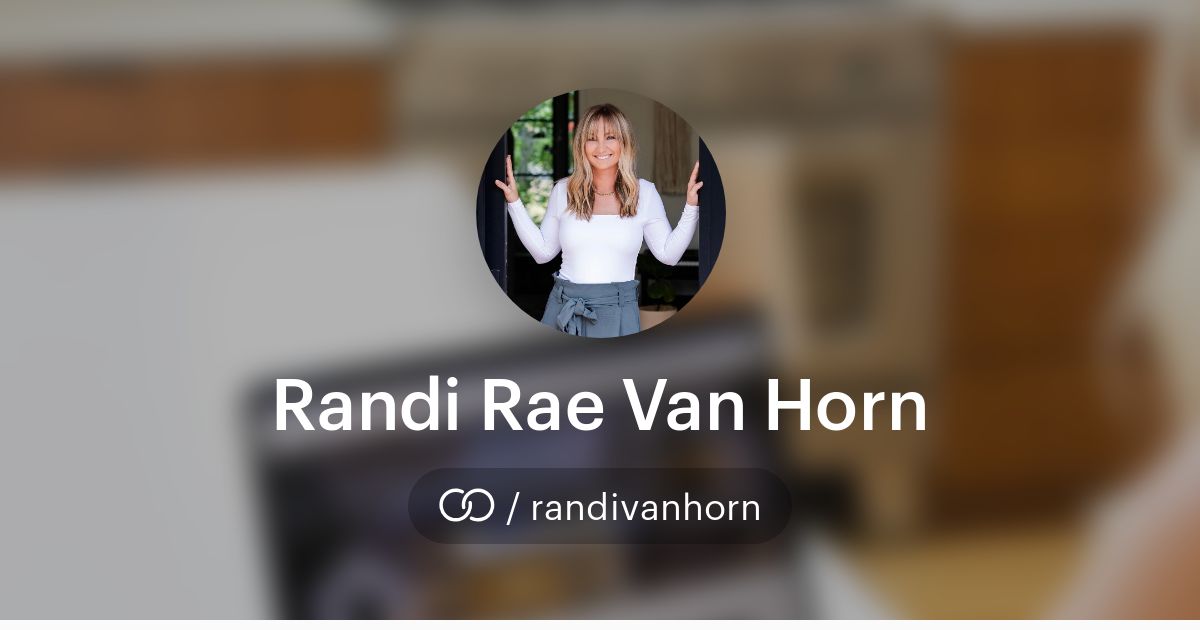 Randi Rae Van Horn (/randivanhorn) · solo.to