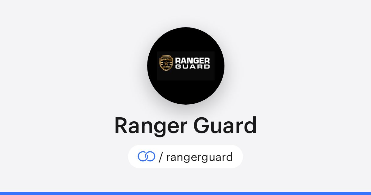 Ranger Guard (/rangerguard) · solo.to