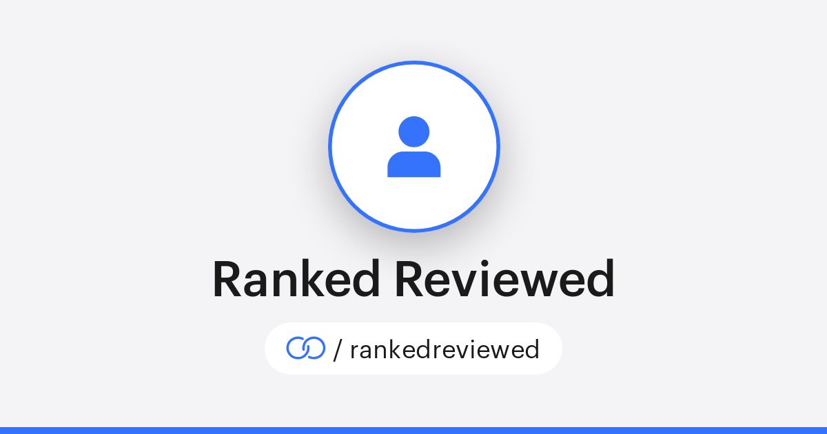 Ranked Reviewed (/rankedreviewed) · solo.to