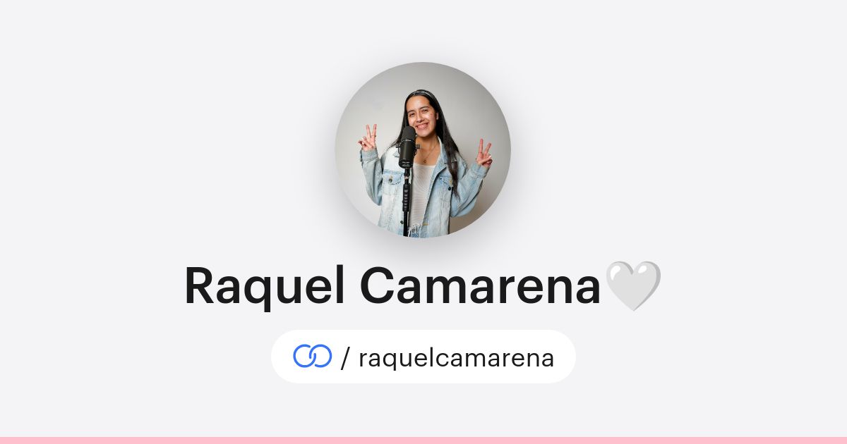 Raquel Camarena🤍 (/raquelcamarena) · solo.to