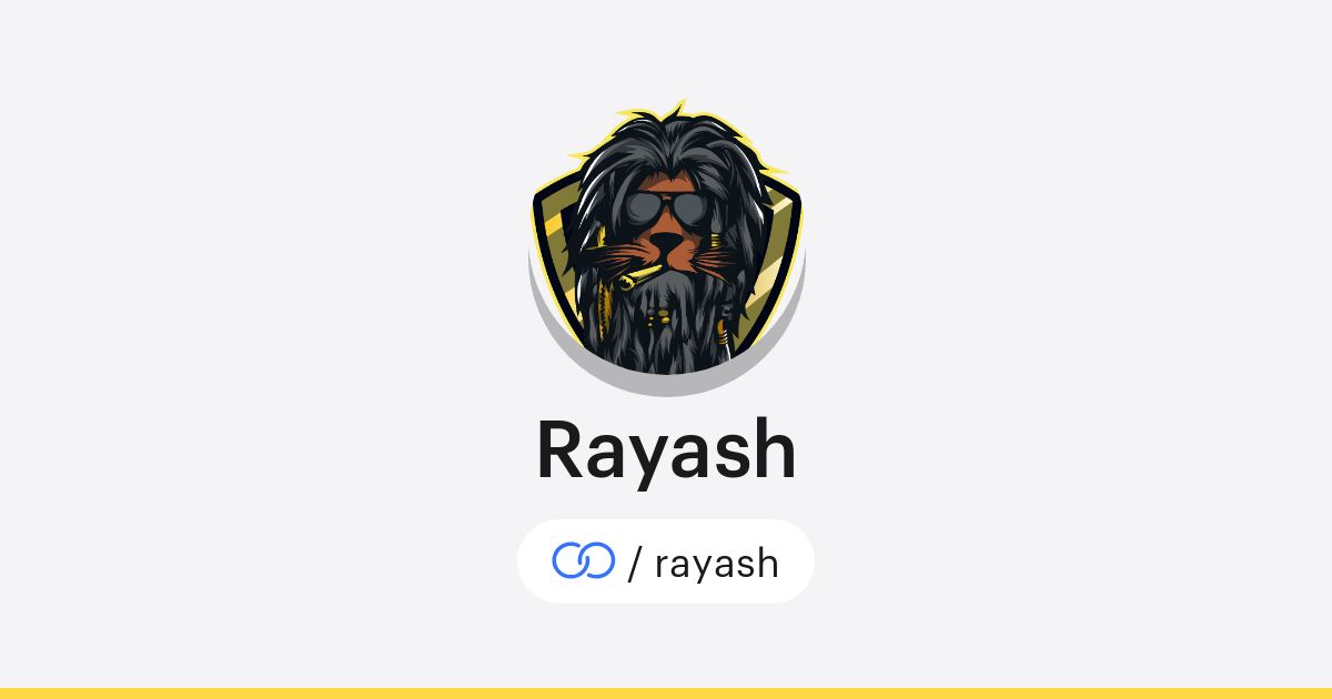 Rayash · solo.to