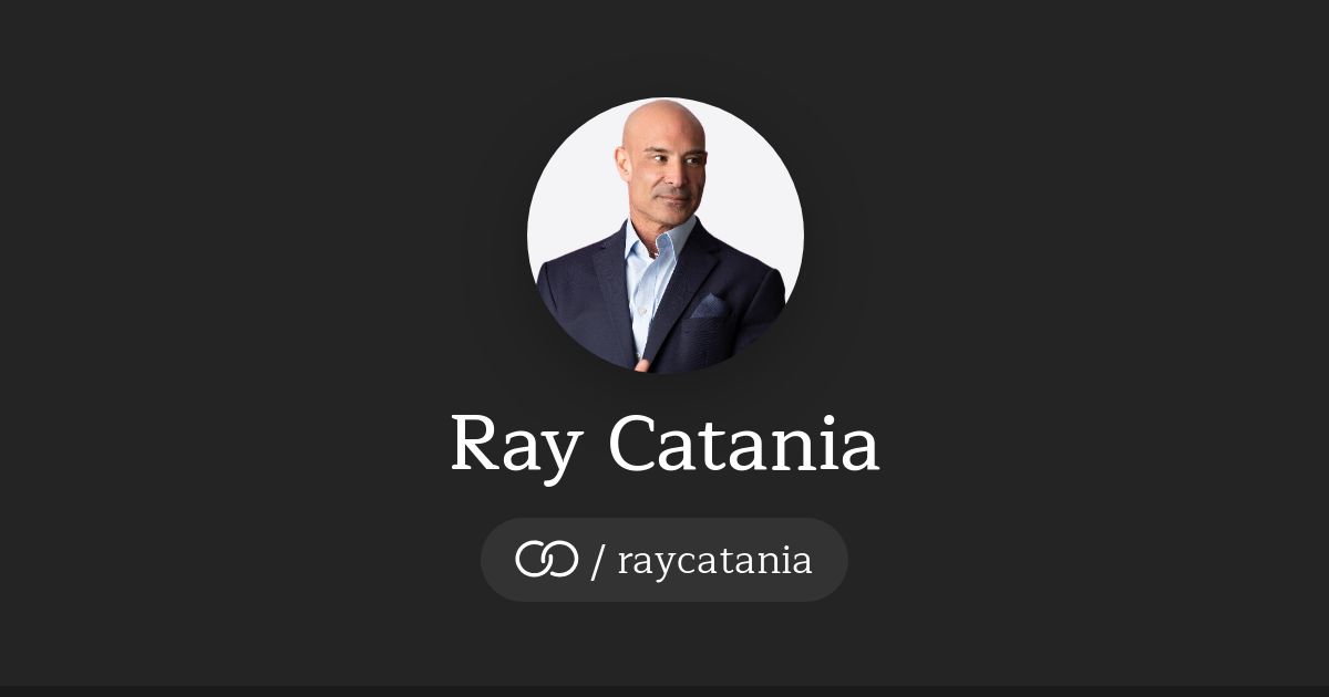 Ray Catania (/raycatania) · solo.to