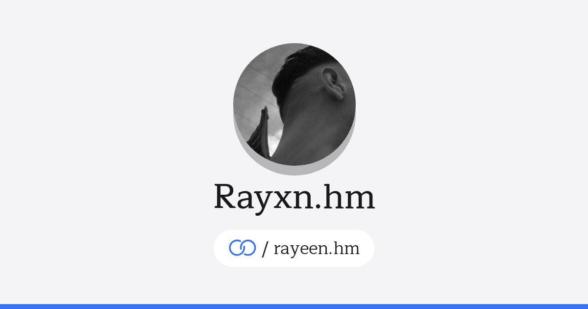 Rayxn.hm (/rayeen.hm) · solo.to