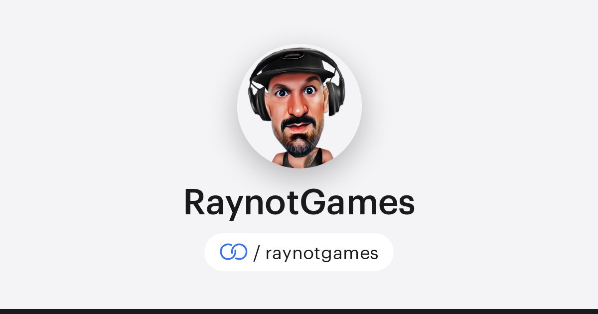 RaynotGames · solo.to