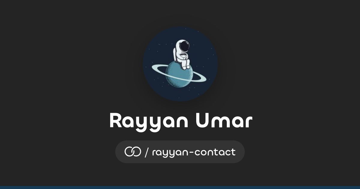 Rayyan Umar (/rayyan-contact) · solo.to