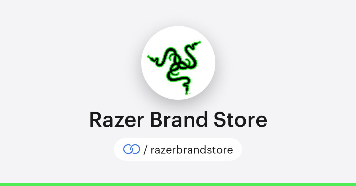 Razer Brand Store (/razerbrandstore) · solo.to