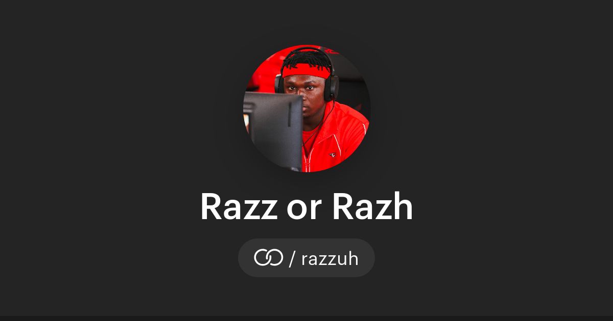 Razz or Razh (/razzuh) · solo.to