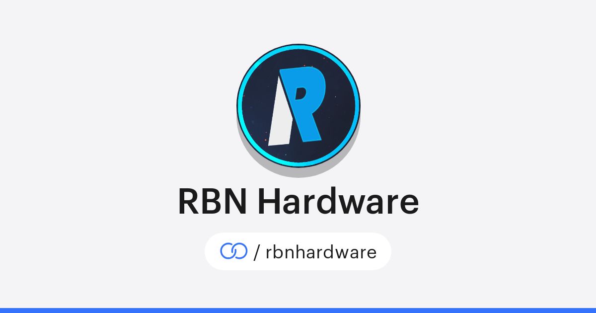 RBN Hardware (/rbnhardware) · solo.to