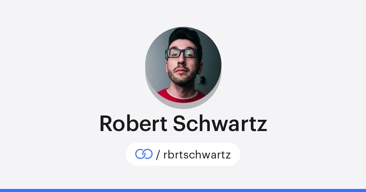 Robert Schwartz (/rbrtschwartz) · solo.to
