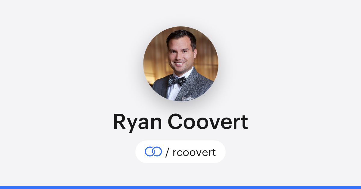 Ryan Coovert (/rcoovert) · solo.to