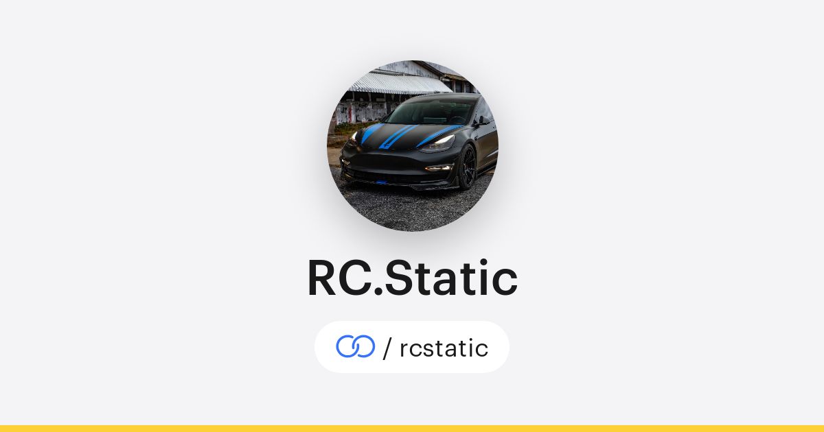 RC.Static (/rcstatic) · solo.to
