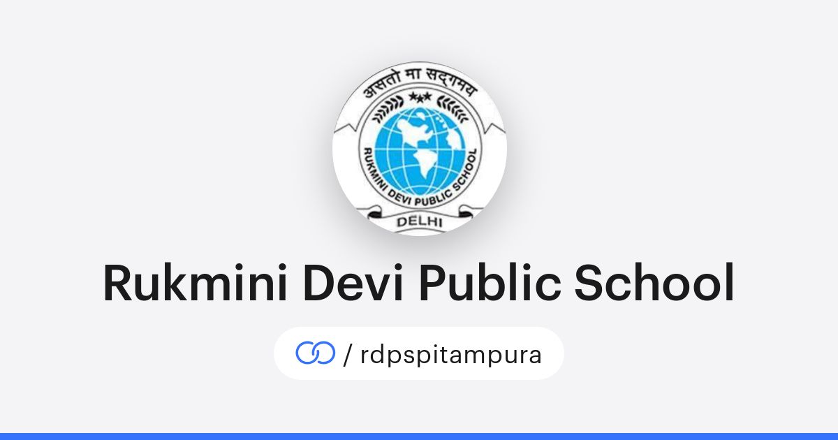 Rukmini Devi Public School (/rdpspitampura) · solo.to