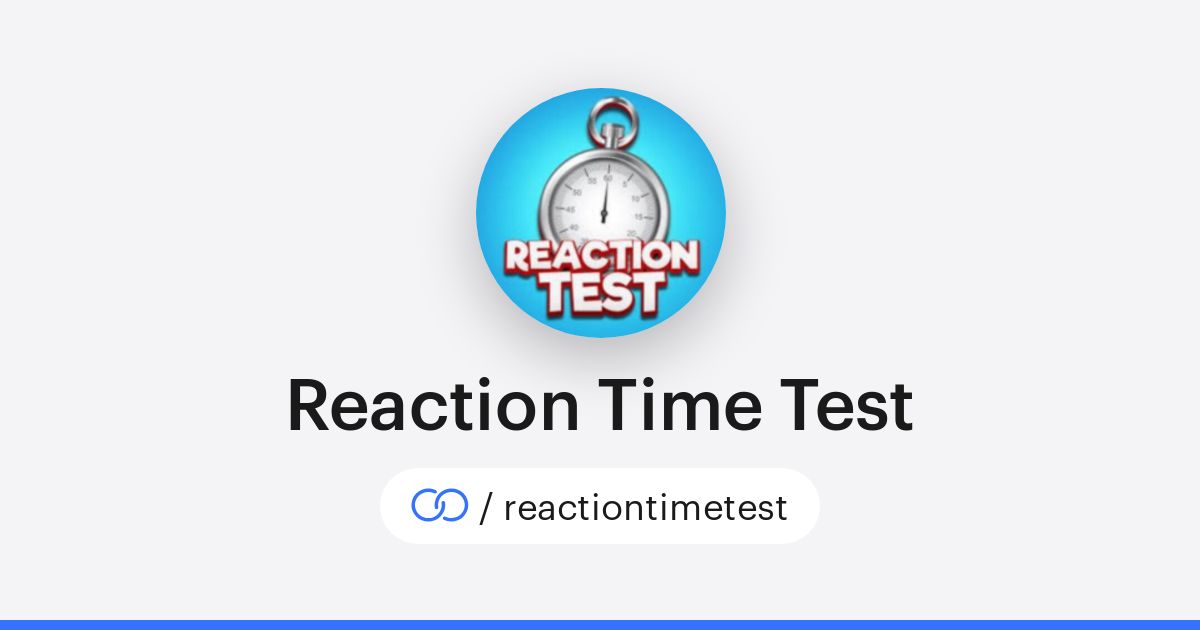 Reaction Time Test (/reactiontimetest) · solo.to