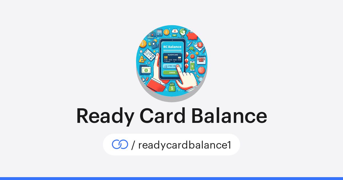 Ready Card Balance (/readycardbalance1) · solo.to