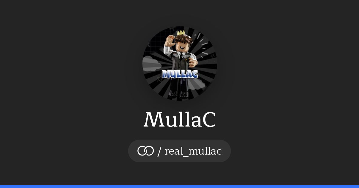 MullaC (/real_mullac) · solo.to