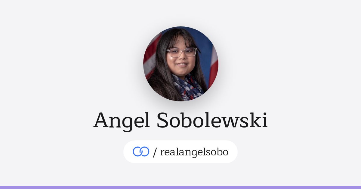 Angel Sobolewski (/realangelsobo) · solo.to