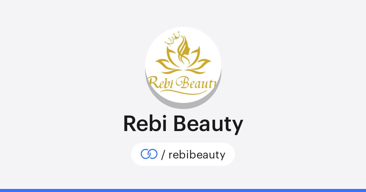 Rebi Beauty (/rebibeauty) · solo.to