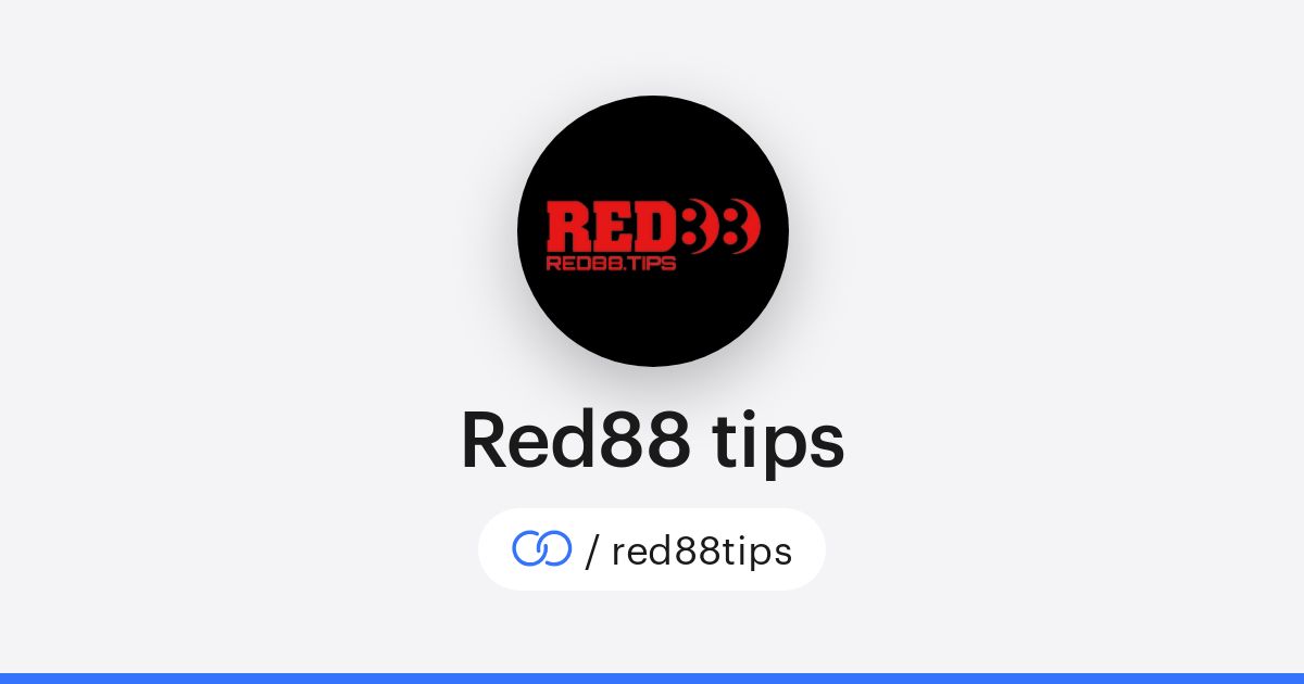 Red88 tips (/red88tips) · solo.to