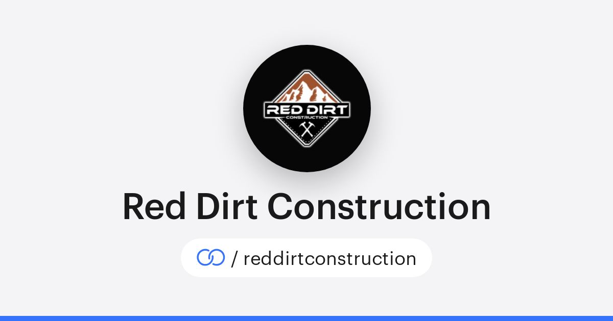 Red Dirt Construction (/reddirtconstruction) · solo.to