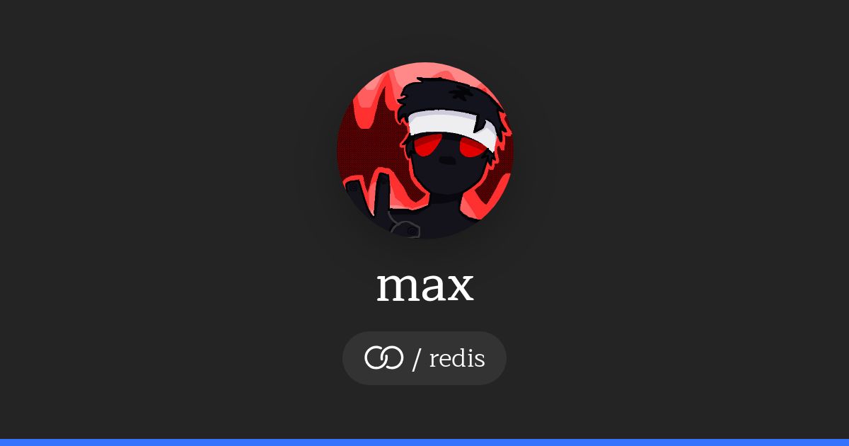 max (/redis) · solo.to