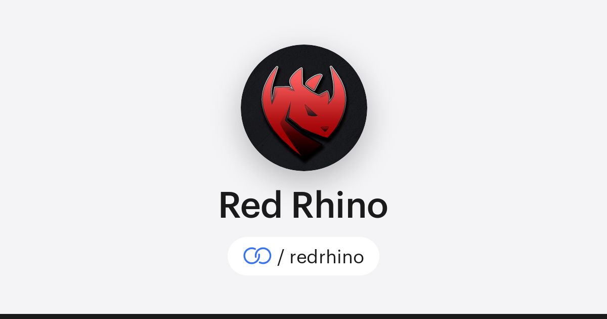 Red Rhino (/redrhino) · solo.to