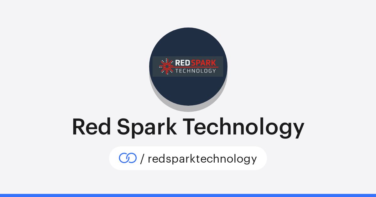 Red Spark Technology (/redsparktechnology) · solo.to