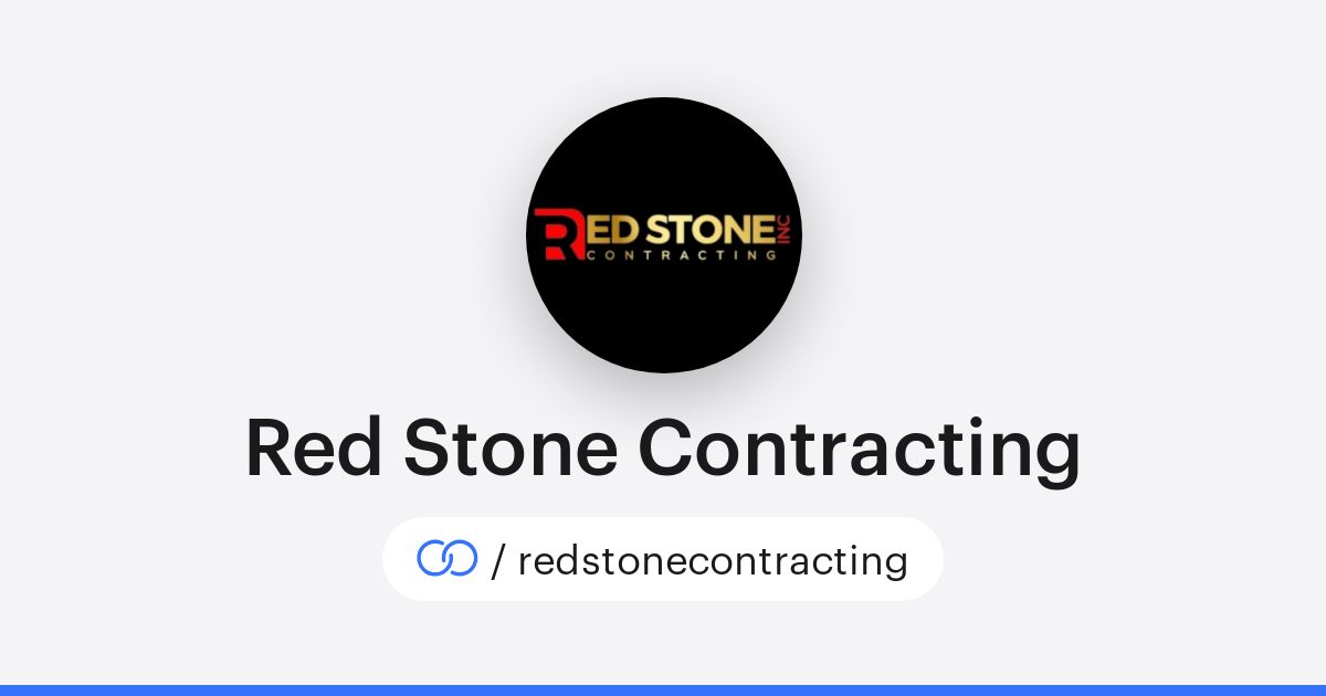 Red Stone Contracting (/redstonecontracting) · solo.to