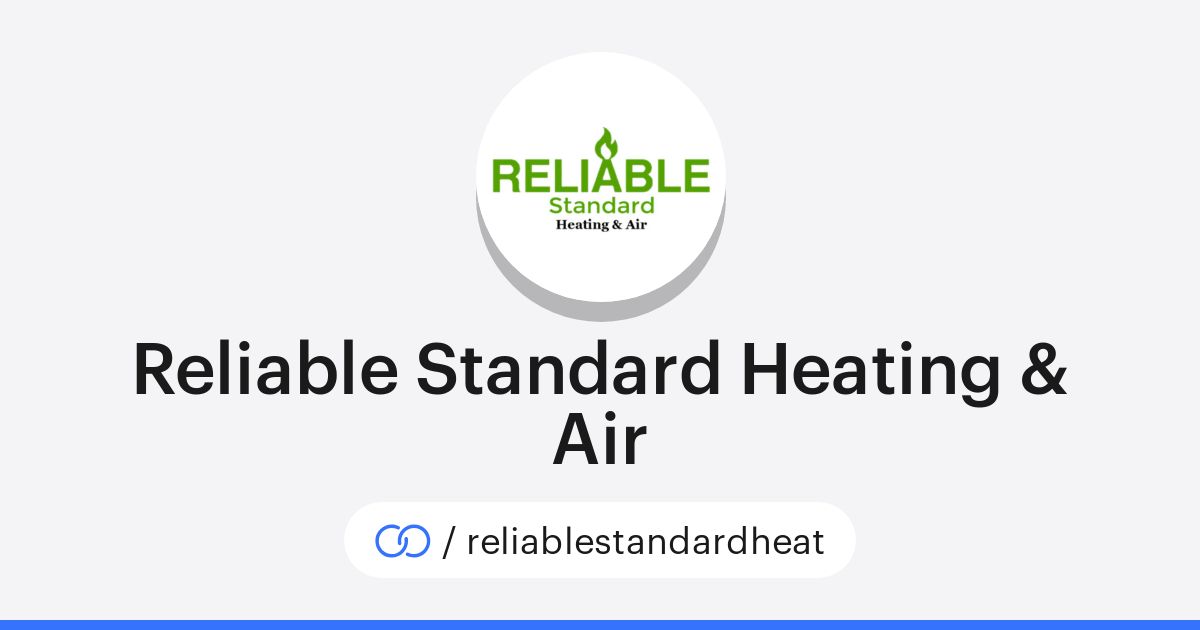 Reliable Standard Heating & Air (/reliablestandardheat) · solo.to