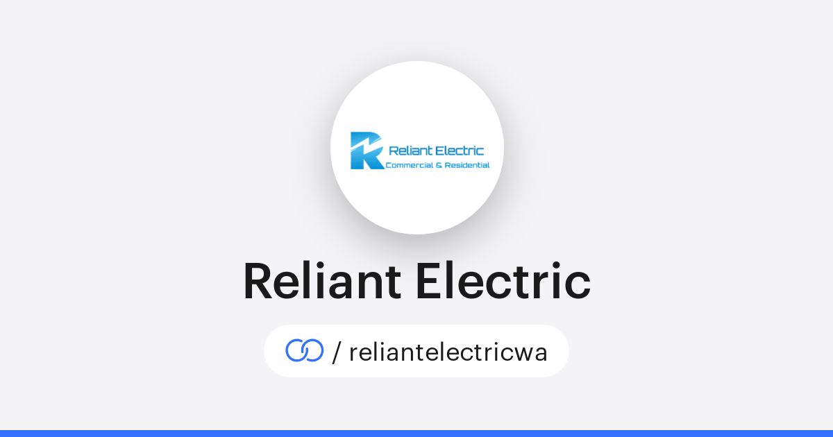 Reliant Electric (/reliantelectricwa) · solo.to