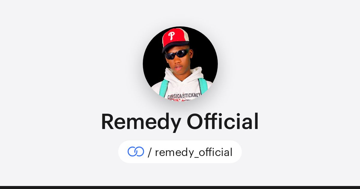 Remedy Official (/remedy_official) · solo.to