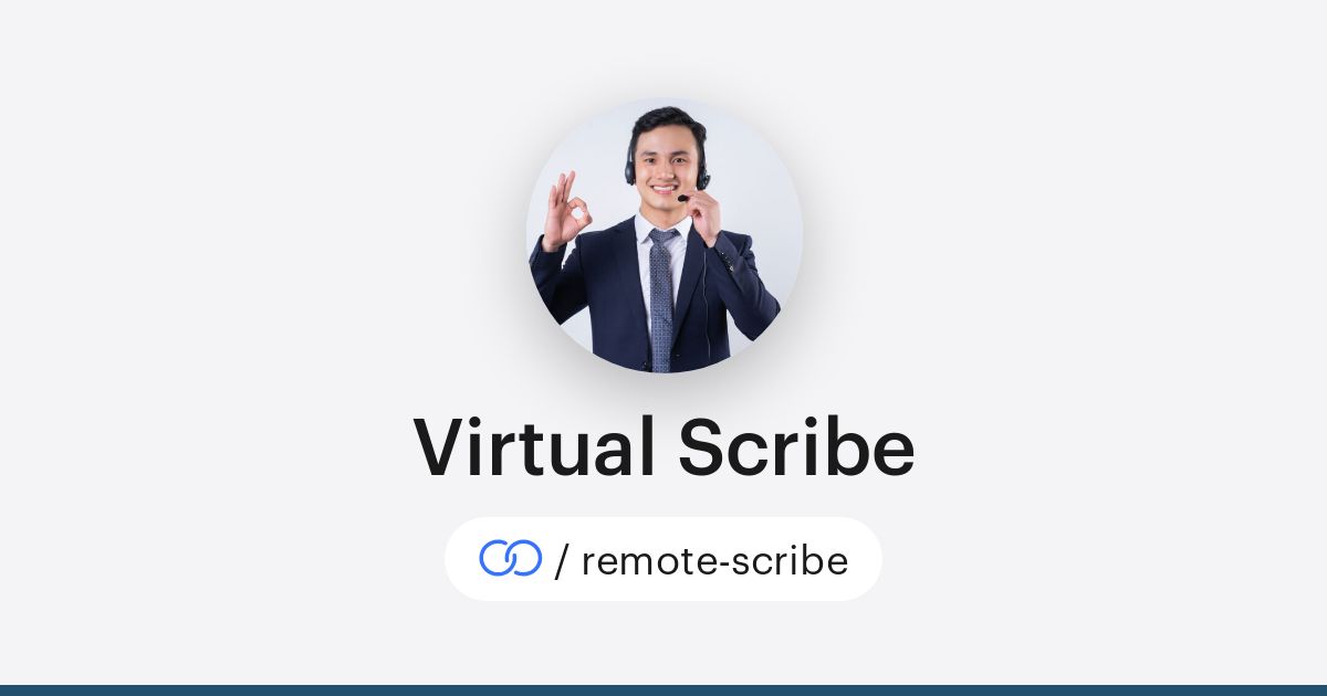Virtual Scribe (/remote-scribe) · solo.to