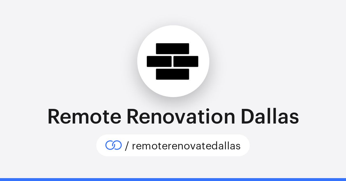 Remote Renovation Dallas (/remoterenovatedallas) · solo.to