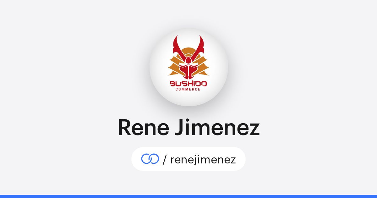 Rene Jimenez (/renejimenez) · solo.to