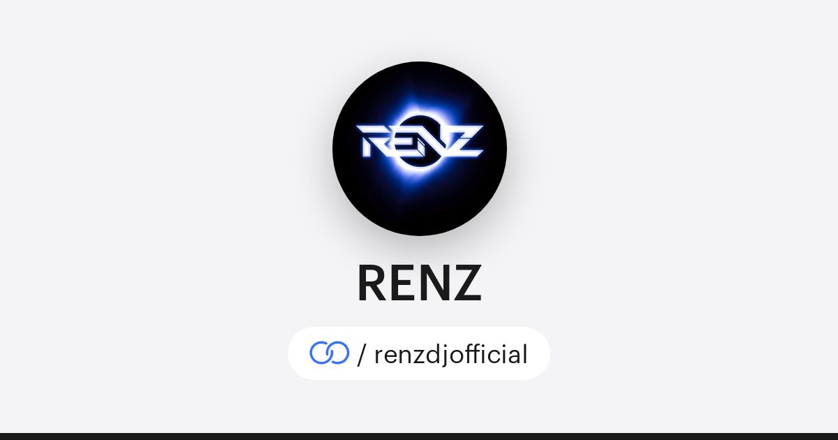 RENZ (/renzdjofficial) · solo.to