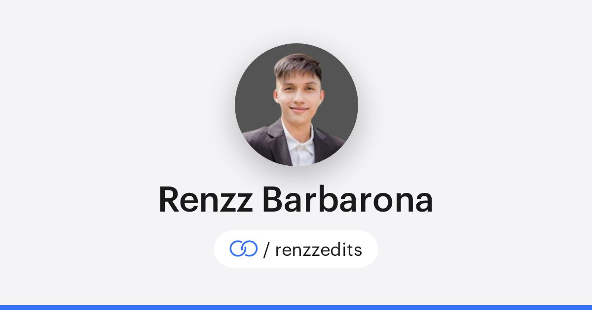 Renzz Barbarona (/renzzedits) · solo.to