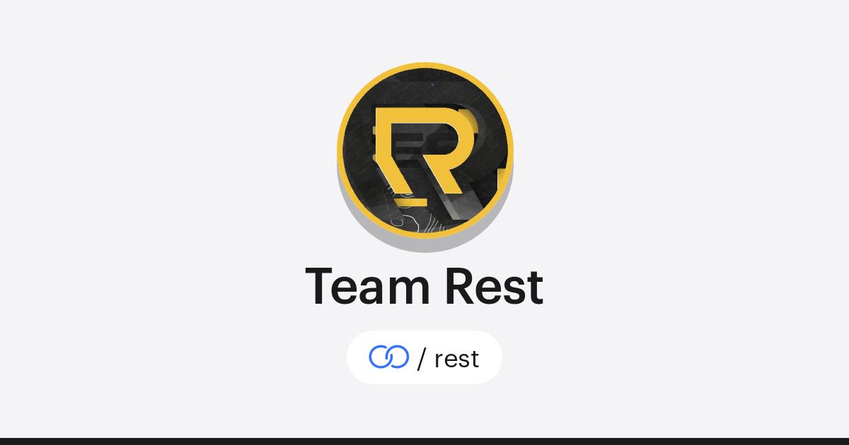 Team Rest (/rest) · solo.to