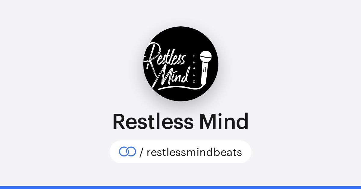 Restless Mind (/restlessmindbeats) · solo.to