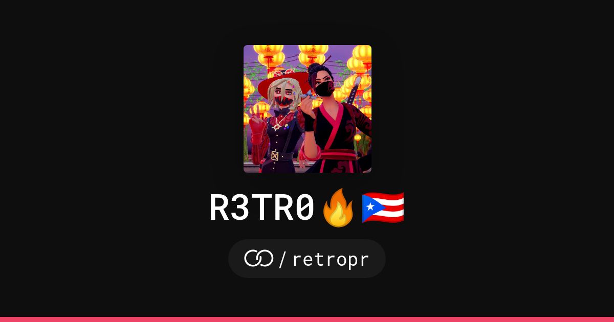 R3TR0🔥🇵🇷 (/retropr) · solo.to