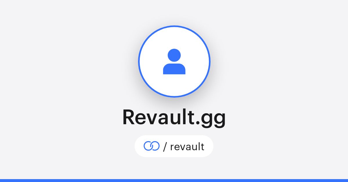 Revault.gg (/revault) · solo.to