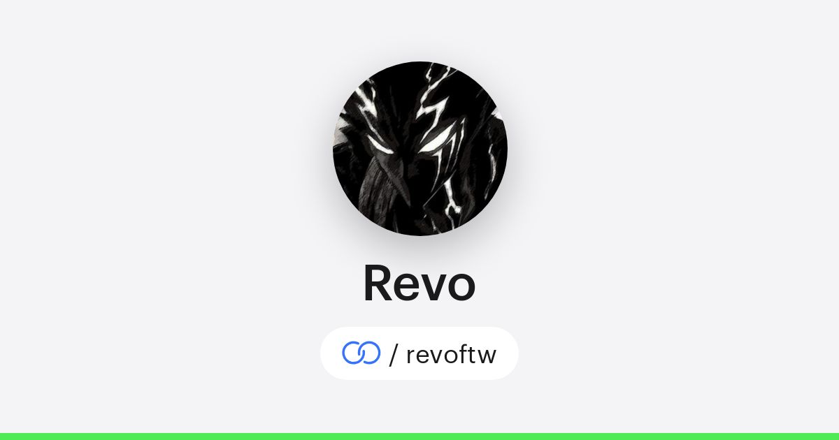 Revo (/revoftw) · solo.to