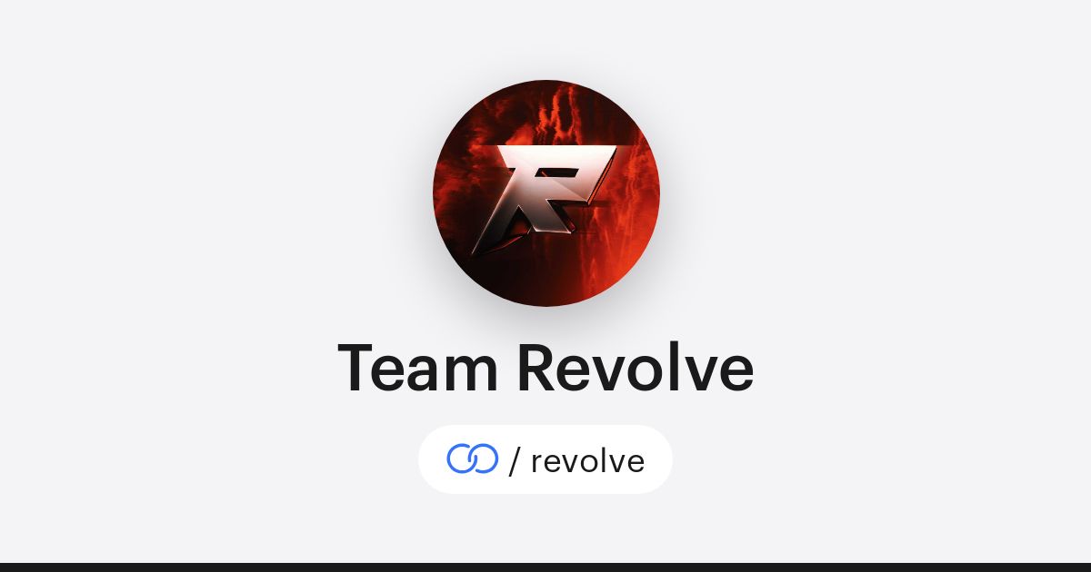 Team Revolve (/revolve) · solo.to