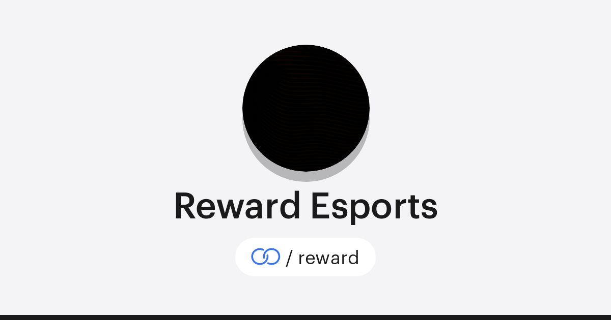 Reward Esports (/reward) · solo.to