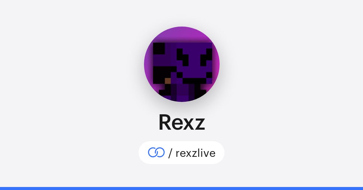 Rexz (/rexzlive) · solo.to