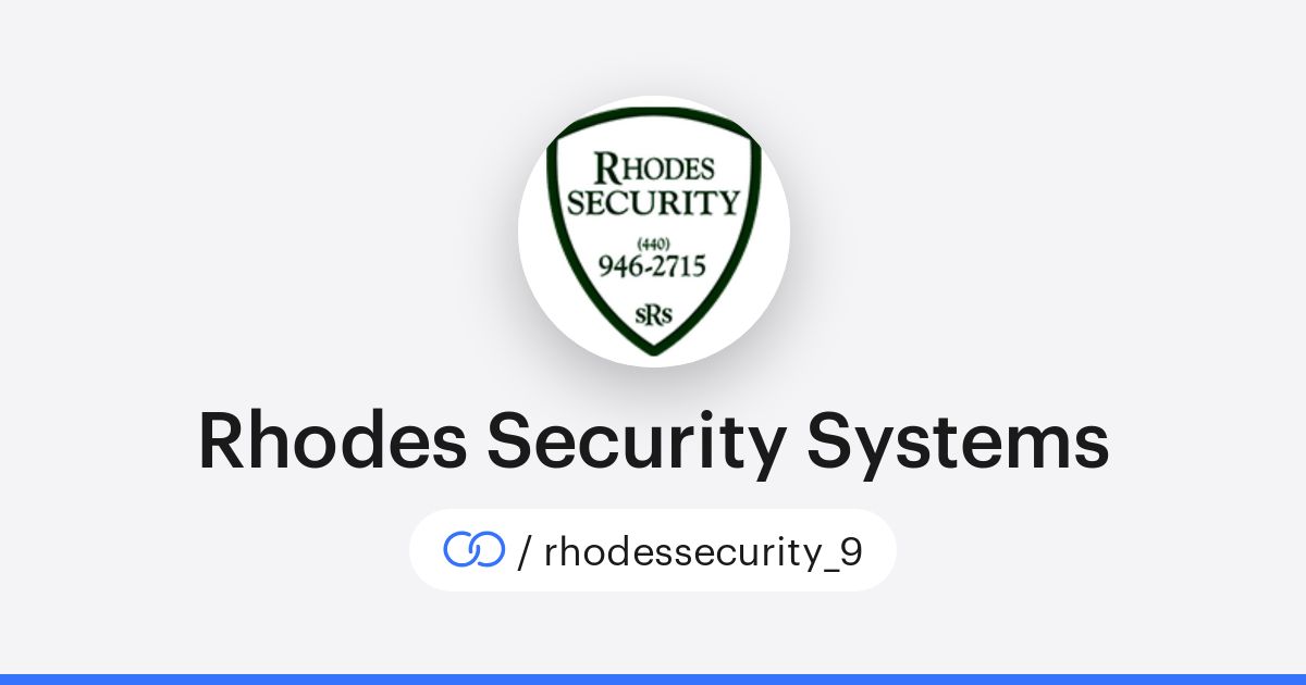 Rhodes Security Systems (/rhodessecurity_9) · solo.to