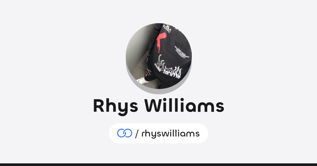 Rhys Williams (/rhyswilliams) · solo.to