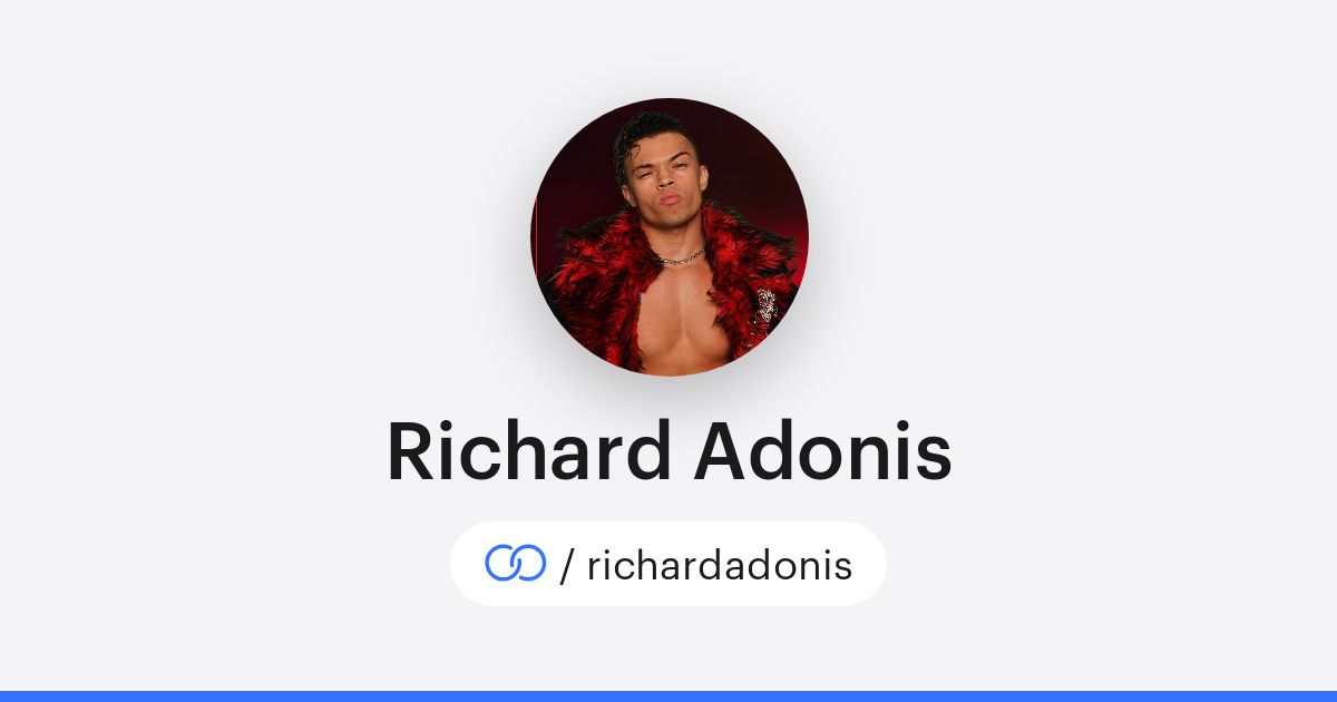 Richard Adonis (/richardadonis) · solo.to