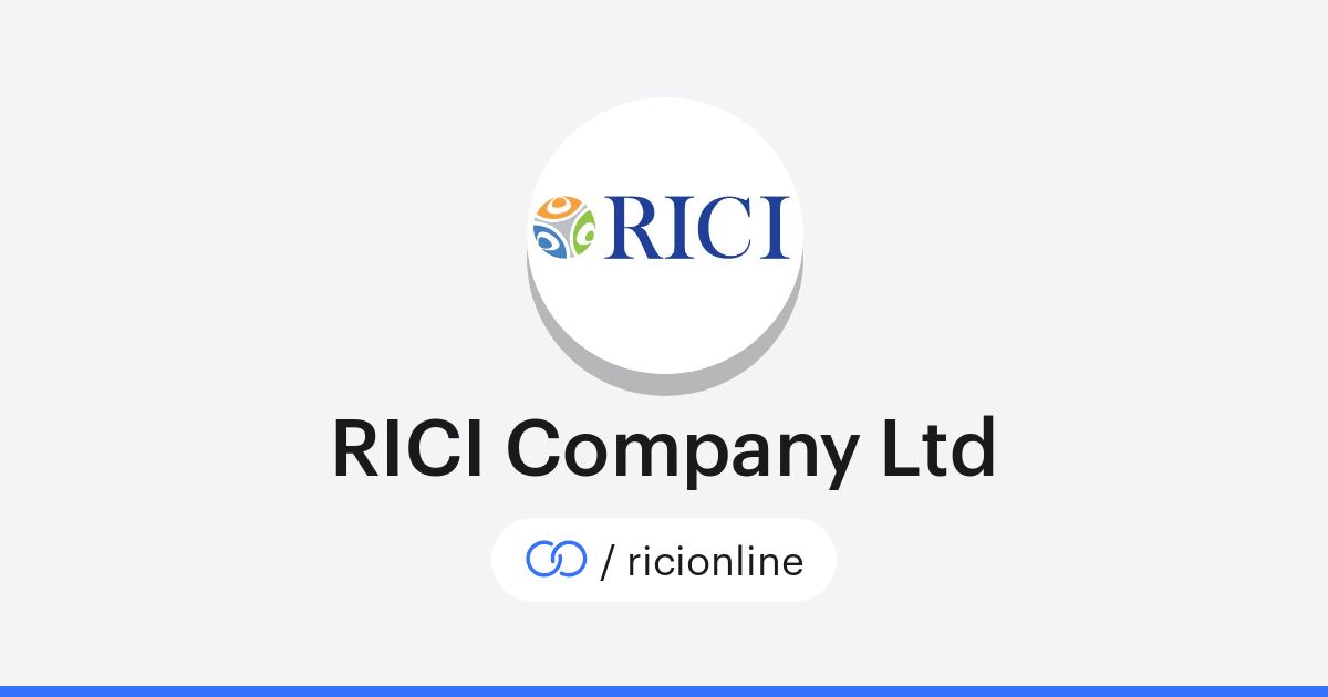 RICI Company Ltd (/ricionline) · solo.to