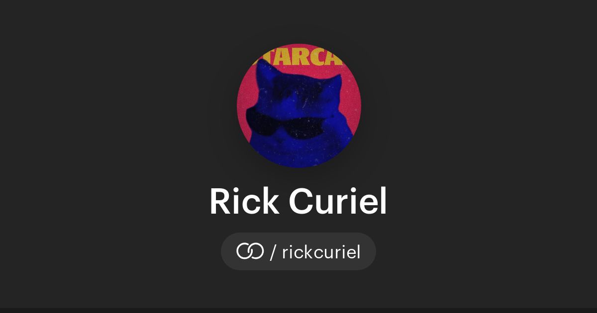 Rick Curiel (/rickcuriel) · solo.to