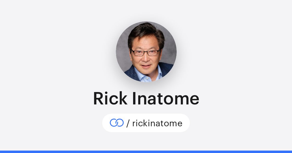 Rick Inatome (/rickinatome) · solo.to